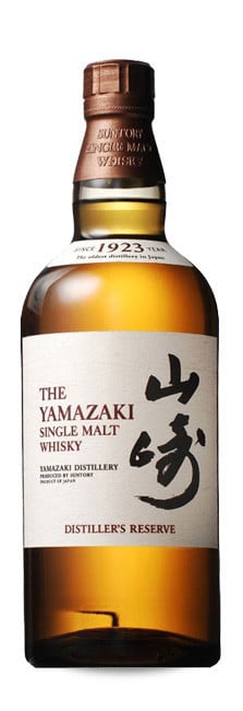 The Yamazaki Distiller's Reserve Japanese Whisky . Koop whisky geproduceerd in